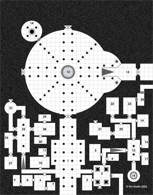 Friday Enhanced Map: 01-27-2023 - Paratime Design | Dungeon Maps ...