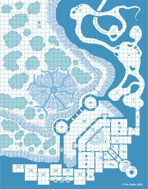 Old School Blue Map #145 - Paratime Design | Location Maps | Dungeon ...