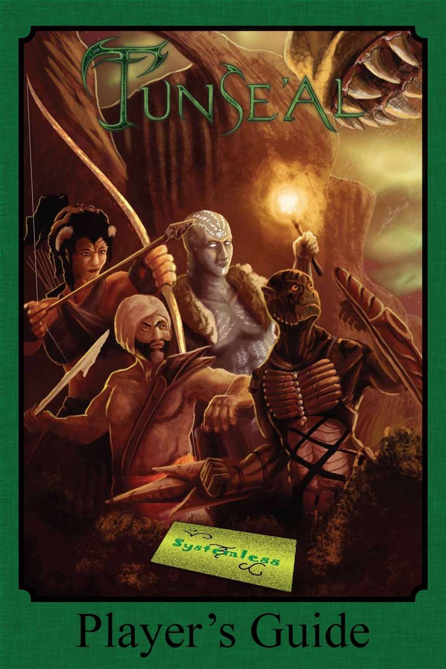 Tunse'al Player's Guide Systemless - Obatron Productions | DriveThruRPG