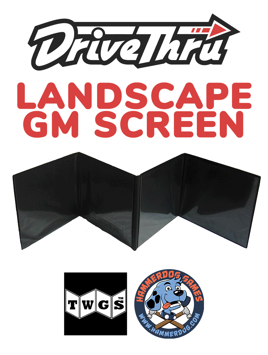 DriveThruRPG Game Master Screen (landscape) - Roll20 | Screens and ...