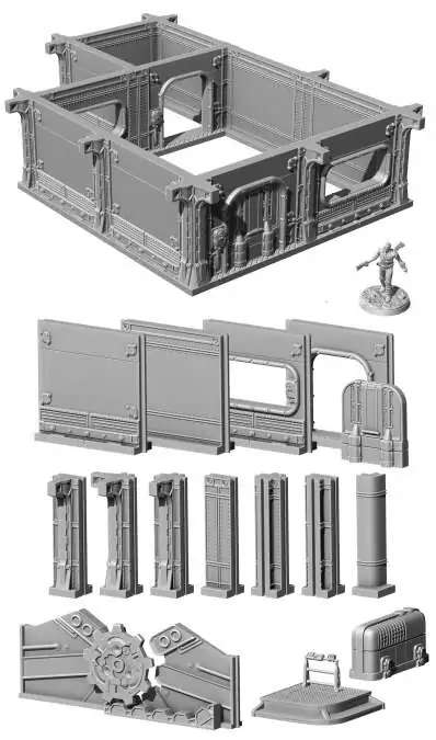 Fallout: Wasteland Warfare - Terrain Expansion: Vault Design Starter ...