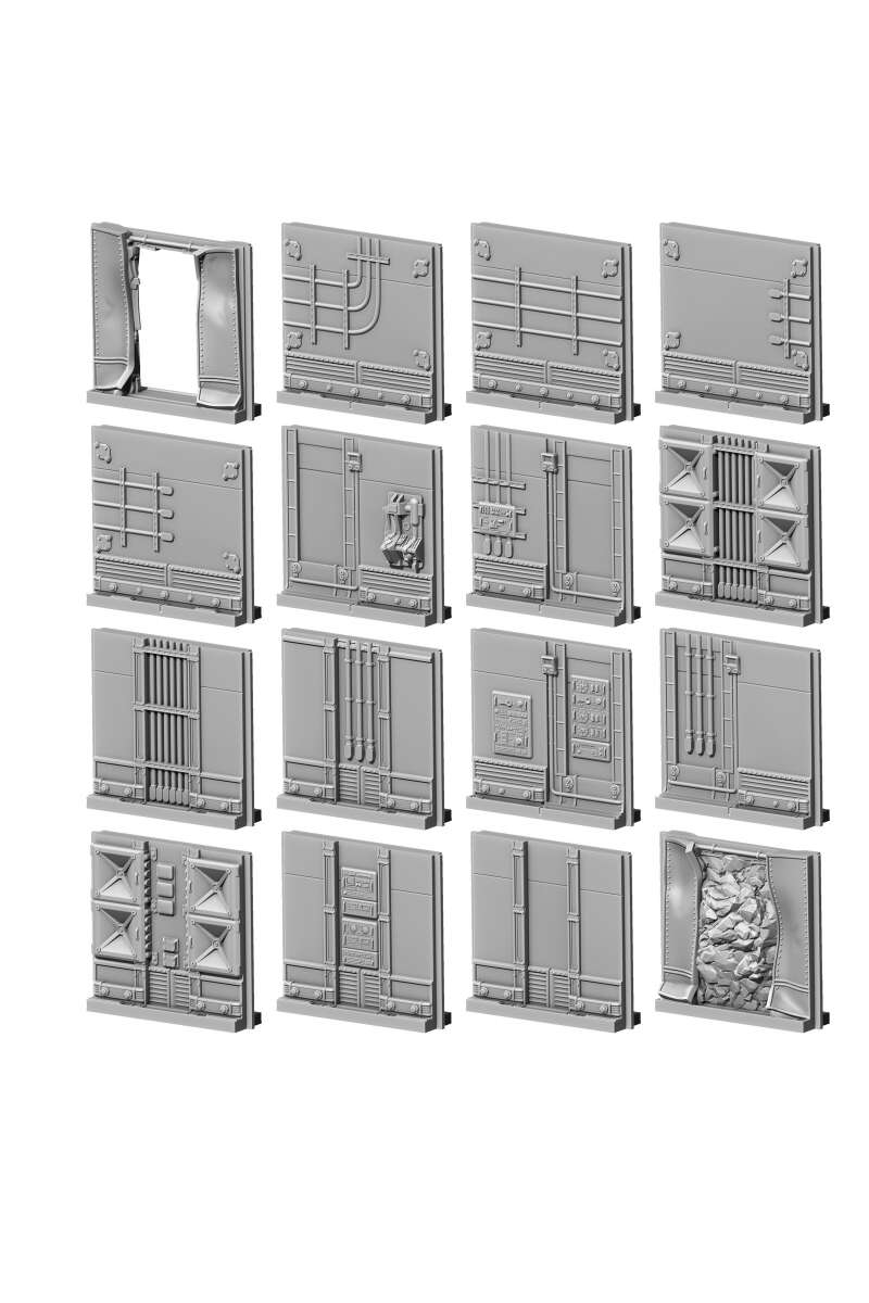 Fallout: Wasteland Warfare - Terrain Expansion: Vault Walls Upgrade ...