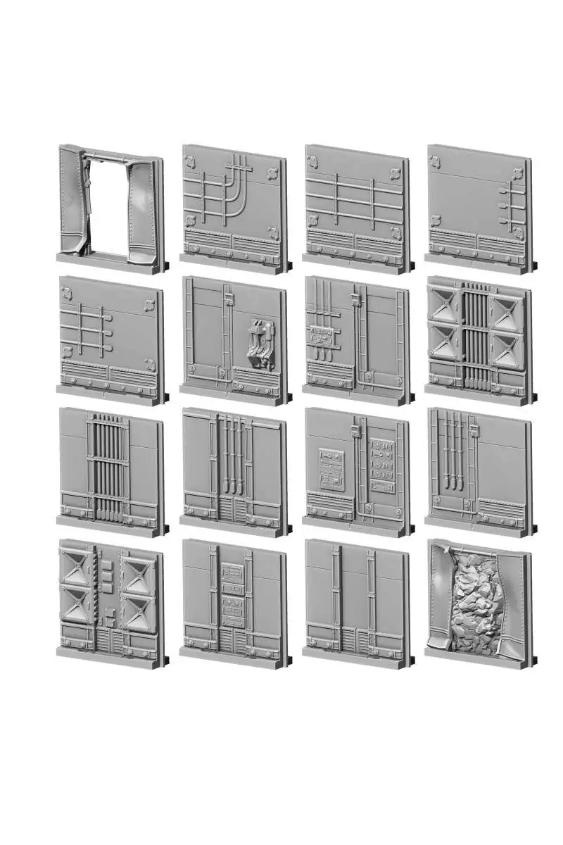Fallout: Wasteland Warfare - Terrain Expansion: Vault Walls Upgrade ...