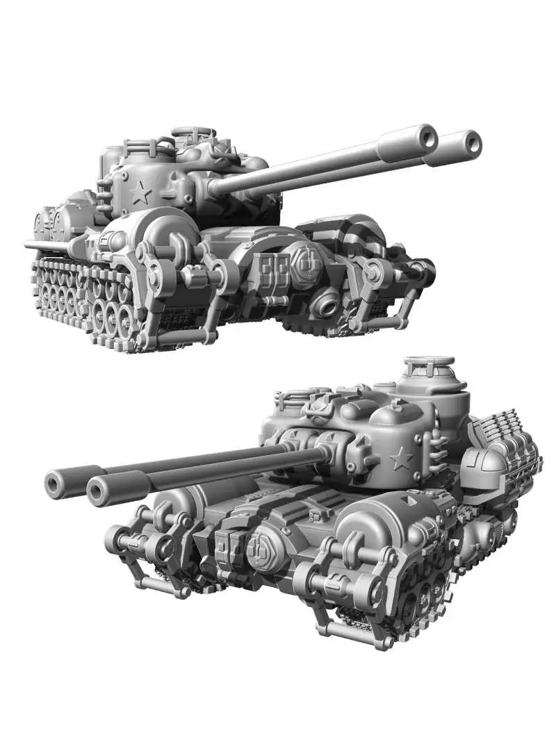 Fallout: Wasteland Warfare – Terrain Expansion - Tank STL - Modiphius ...