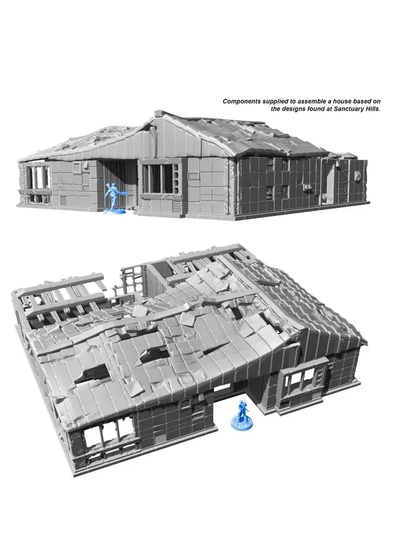Fallout: Wasteland Warfare - Terrain Expansion: Sanctuary Hill House ...