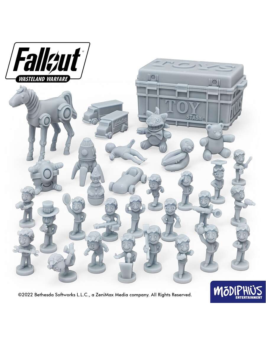 Fallout: Wasteland Warfare - Print at Home - Toys and Bobbleheads STL ...