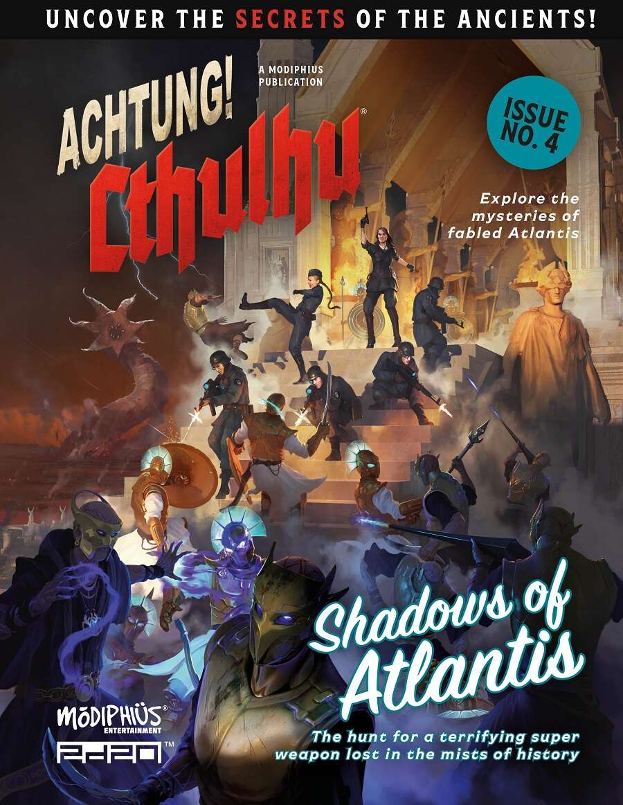 Achtung! Cthulhu 2d20: Shadows of Atlantis 2d20 Edition - Modiphius | Achtung! Cthulhu 2d20 ...