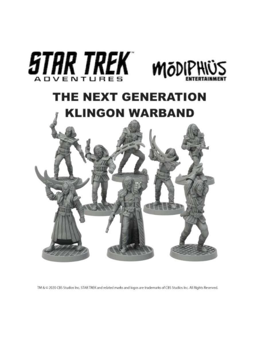 Star Trek Adventures - Print At Home - TNG Klingon Warband Set ...