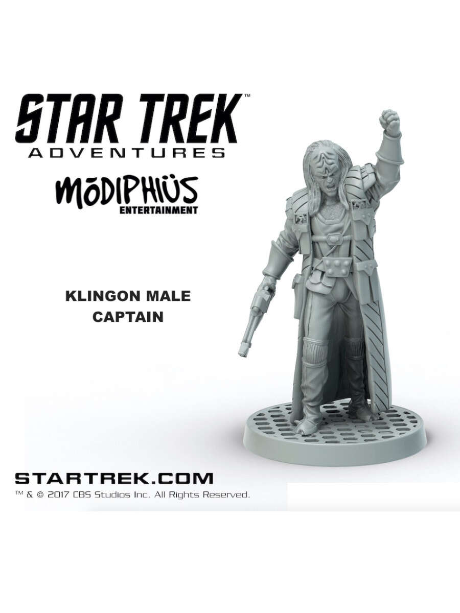 Star Trek Adventures - Print At Home - TNG Klingon Male Captain ...