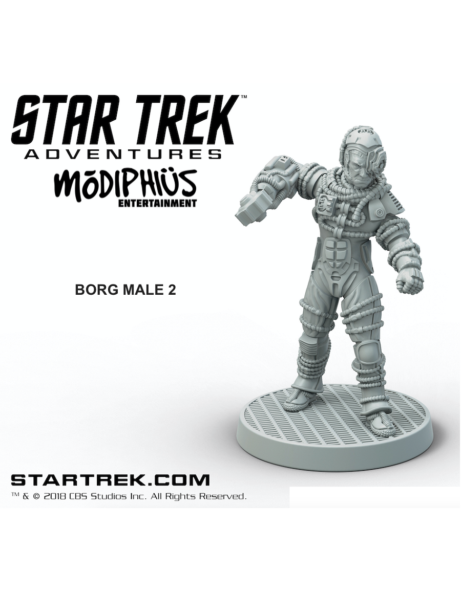 Star Trek Adventures - Print At Home - TNG Borg Collective Borg Male 2 ...