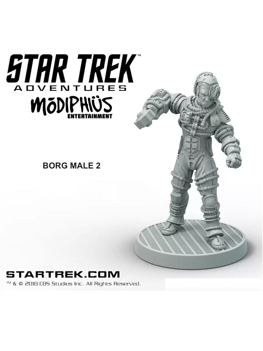 Star Trek Adventures - Print At Home - TNG Borg Collective Borg Male 2 ...