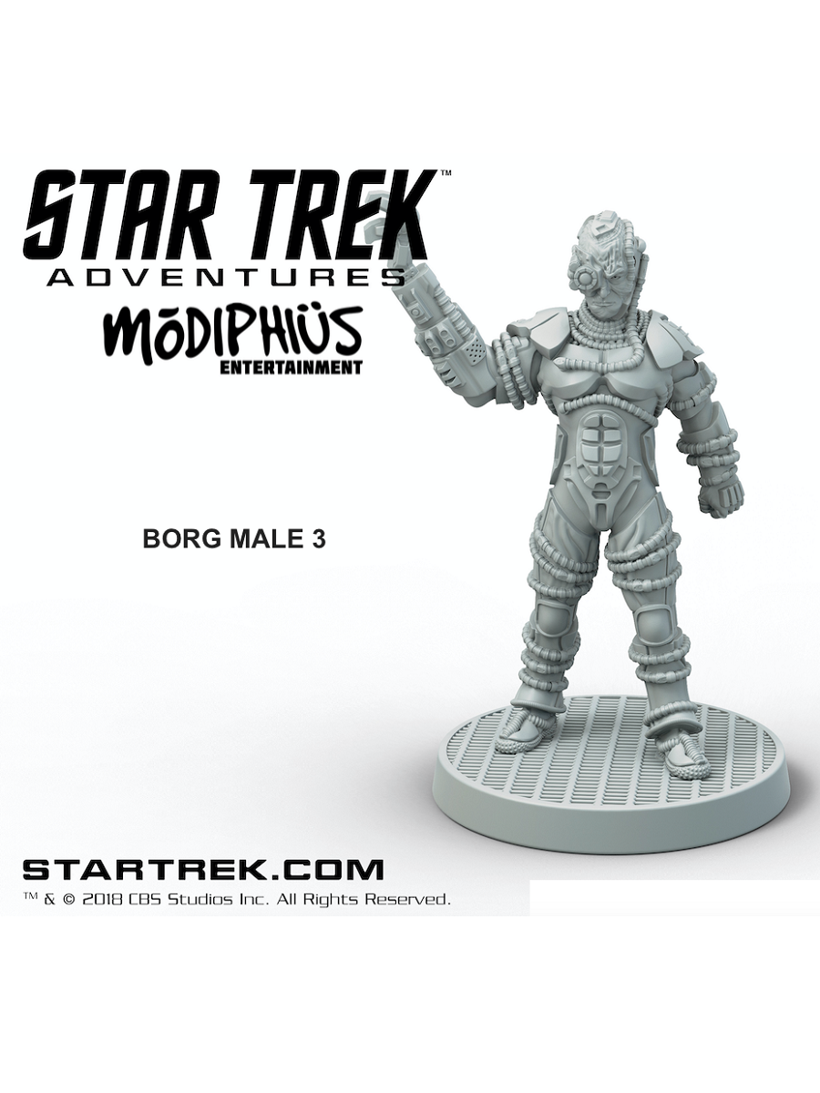 Star Trek Adventures - Print At Home - TNG Borg Collective Borg Male 3 ...