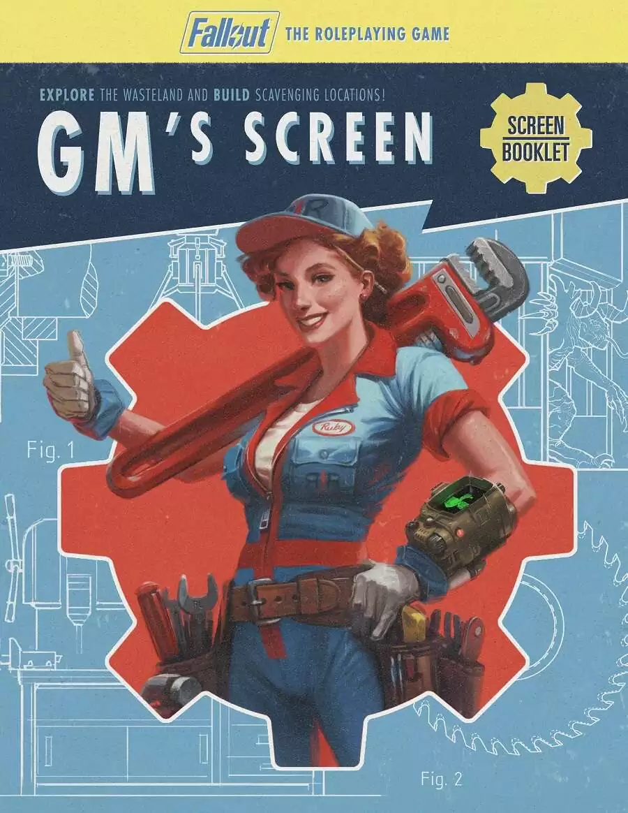 Fallout: The Roleplaying Game - GM Screen + Booklet PDF - Modiphius ...