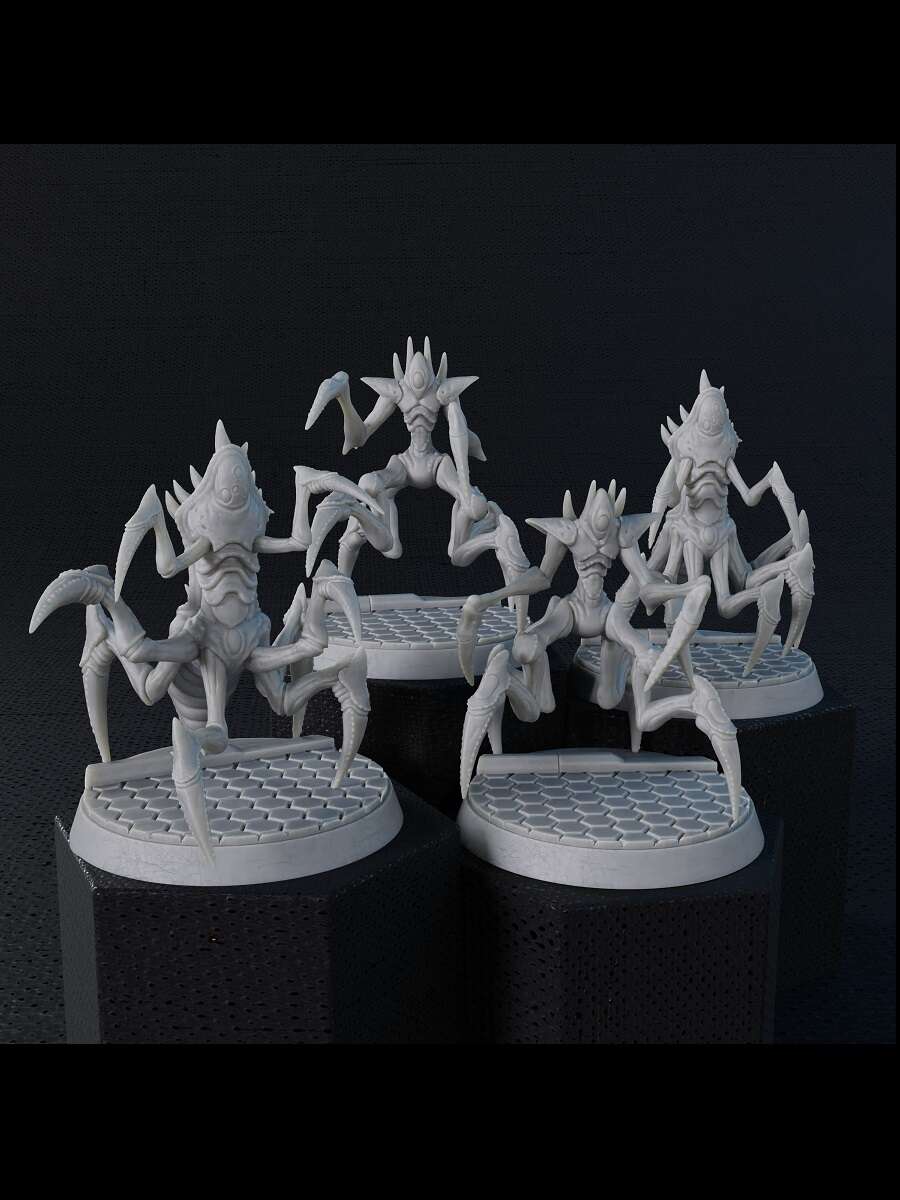 Five Parsecs From Home: Titan Forge The Swarm Bundle - STL - Modiphius ...