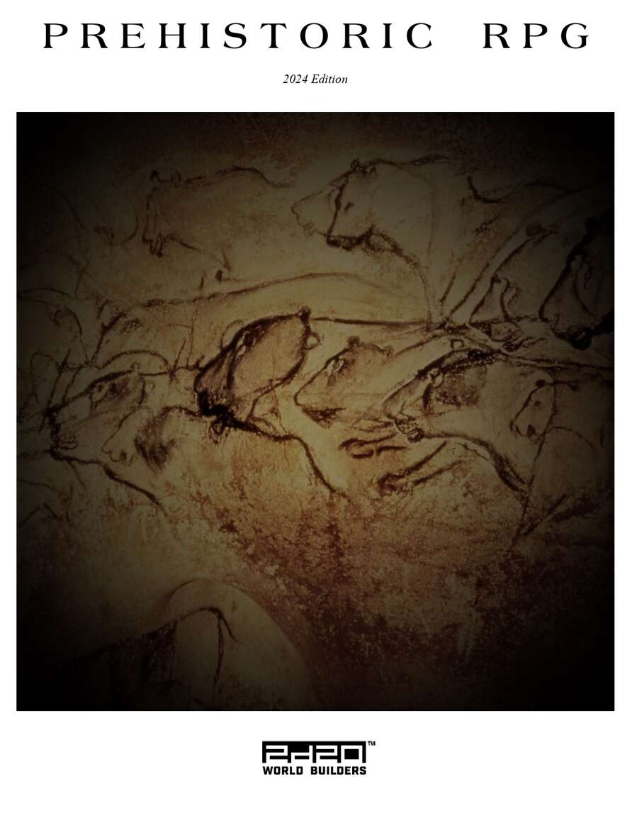 PREHISTORIC RPG - Modiphius | C.D. Copeland | 2d20 World Builders ...