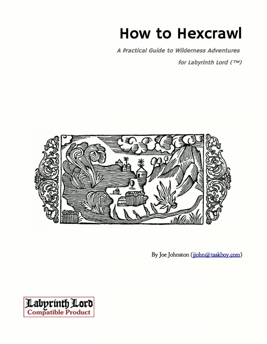 How to Hexcrawl - Taskboy Games | Supplements | DriveThruRPG