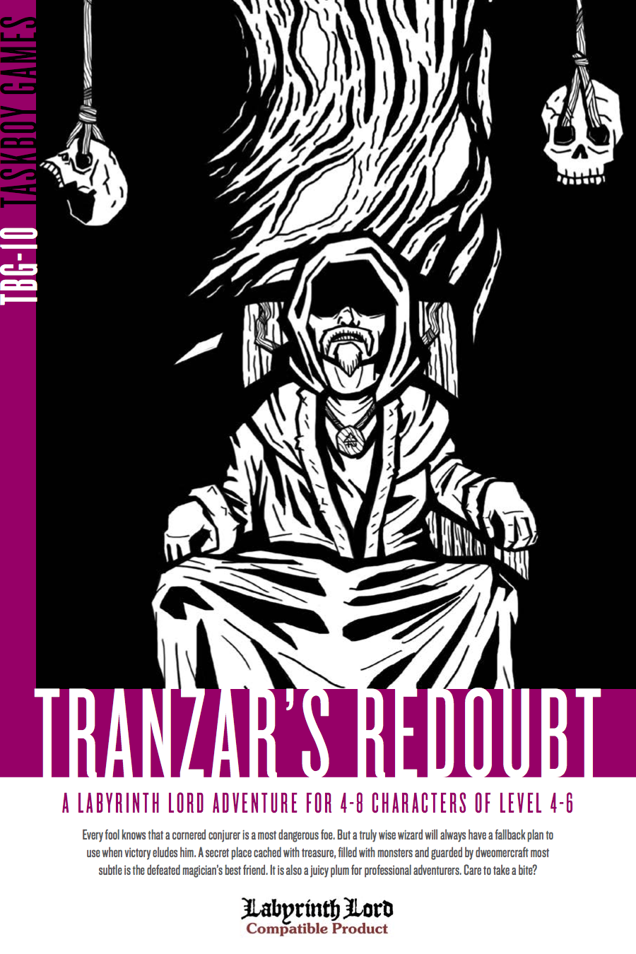 Tranzar's Redoubt - Taskboy Games | Full Length Adventures | DriveThruRPG