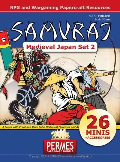 SAMURAI - Medieval Japan Set 2 - PERMES | Historical Series | DriveThruRPG