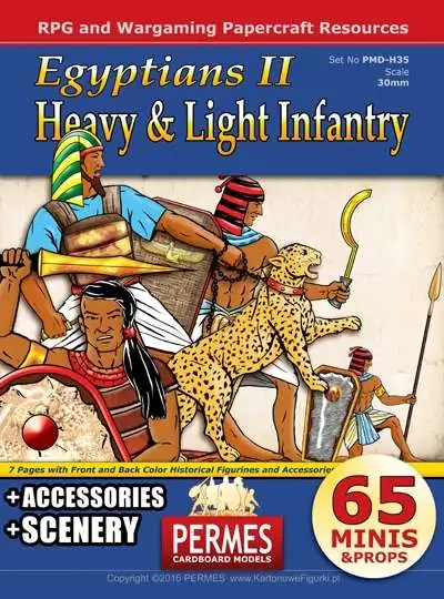 Egyptians 2: Heavy & Light Infantry - PERMES | Historical Series ...