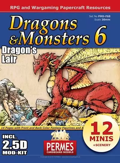 Dragons Lair - Dragons &Monsters 6 - PERMES | Fantasy Series | DriveThruRPG