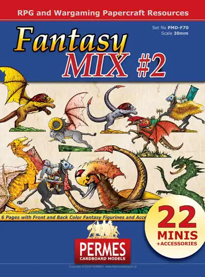 Fantasy MIX #2 - PERMES | Fantasy Series | DUO | DriveThruRPG