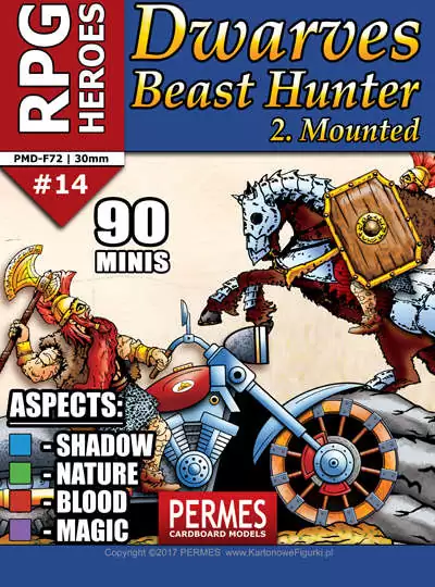 Mounted Dwarf Beast Hunters - RPG HEROES 14 - PERMES | Fantasy Series ...