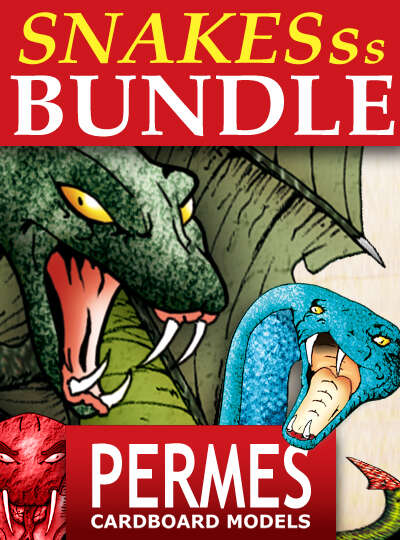 Fantasy Snakes x3 [BUNDLE] - PERMES | Scenery and Accessories | Fantasy ...