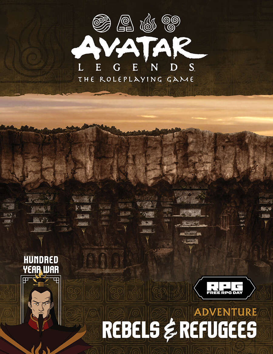 Avatar Legends: The Roleplaying Game - Rebels & Refugees - Magpie Games ...