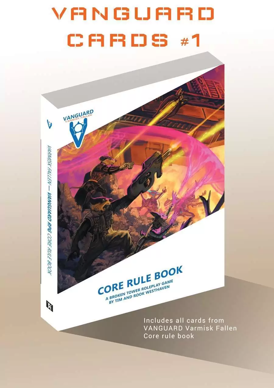 VANGUARD rpg Core rule book card file - Broken Tower | VANGUARD rpg ...