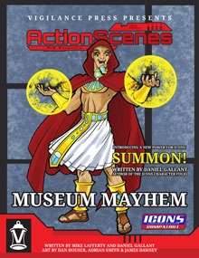 Action Scenes: Museum Mayhem (ICONS) - Vigilance Press | Supers ...