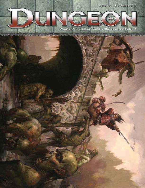 Dungeon #184 (4e) - Wizards of the Coast | Dungeons & Dragons 4e ...
