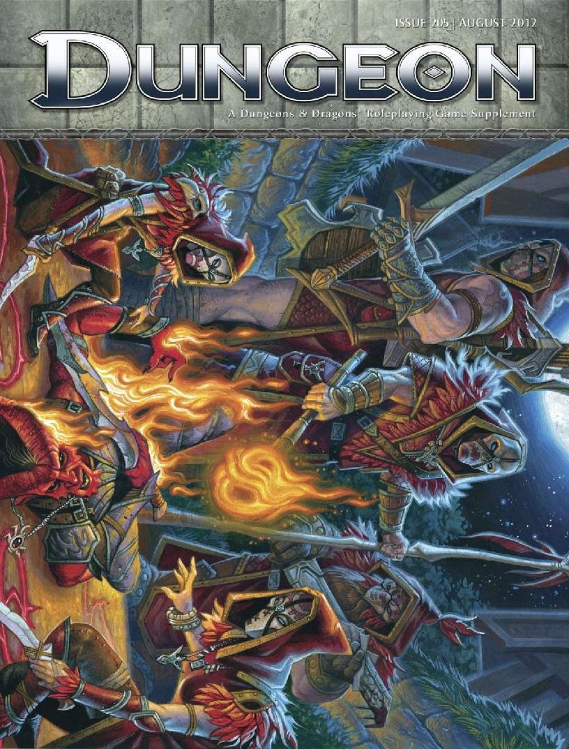 Dungeon #205 (4e) - Wizards of the Coast | Dungeons & Dragons 4e ...