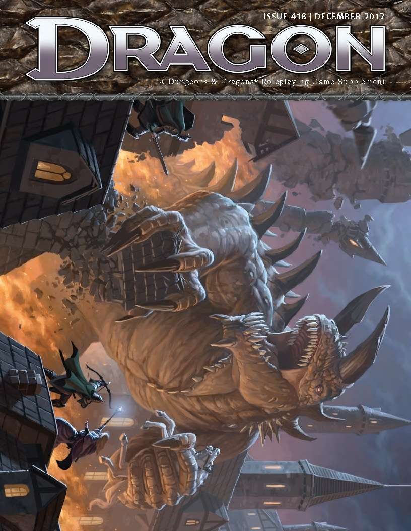 Dragon #418 (4e) - Wizards of the Coast | Dungeons & Dragons 4e ...