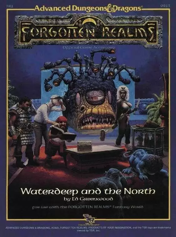 FR1 Waterdeep and the North (1e) - Wizards of the Coast | AD&D 2nd Ed ...