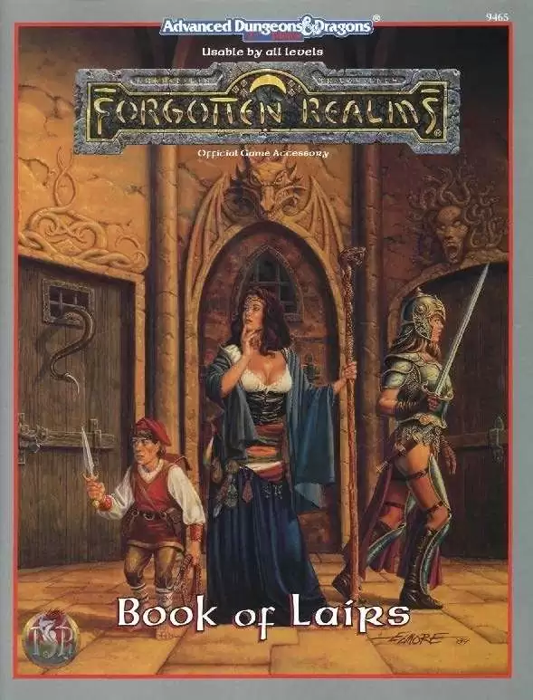Book of Lairs [Forgotten Realms] (2e) - Wizards of the Coast | AD&D 2nd Ed. | Forgotten Realms ...