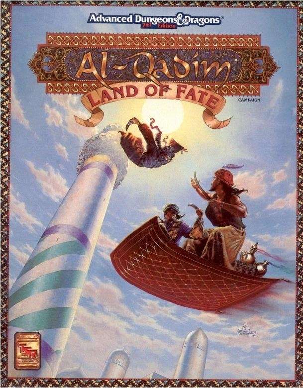 Al-Qadim: Land of Fate (2e) - Wizards of the Coast | AD&D 2nd Ed. | Al ...