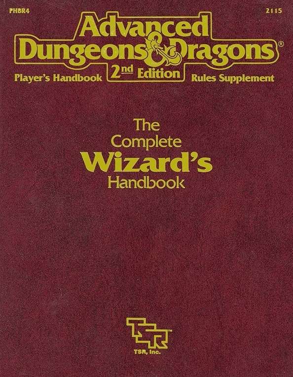 PHBR4 The Complete Wizard's Handbook (2e) - Wizards of the Coast | AD&D 2nd Ed. | Rules | AD&D ...
