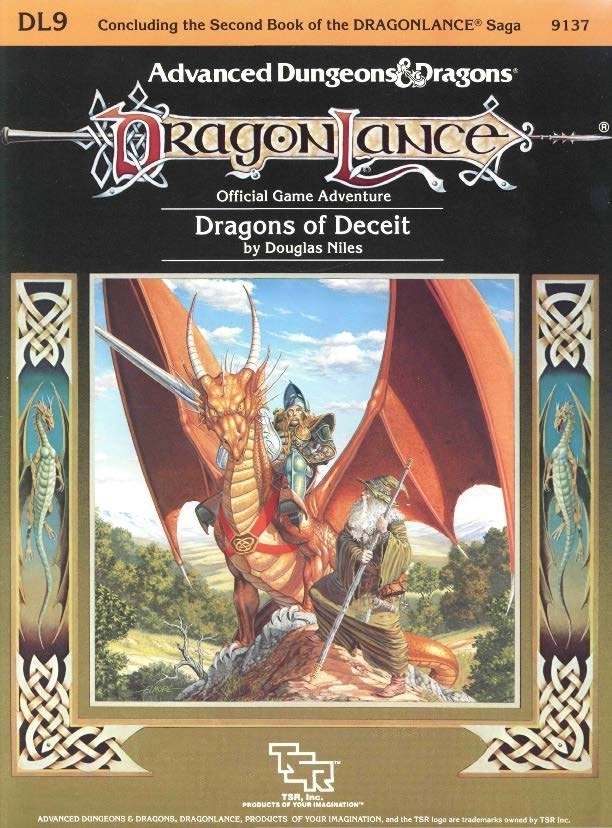 DL9 Dragons of Deceit (1e) - Wizards of the Coast | Dragonlance | AD&D 1st Ed. | Dragonlance ...
