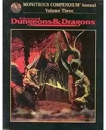 Monstrous Compendium Annual - Volume III - Wizards of the Coast | Rules ...