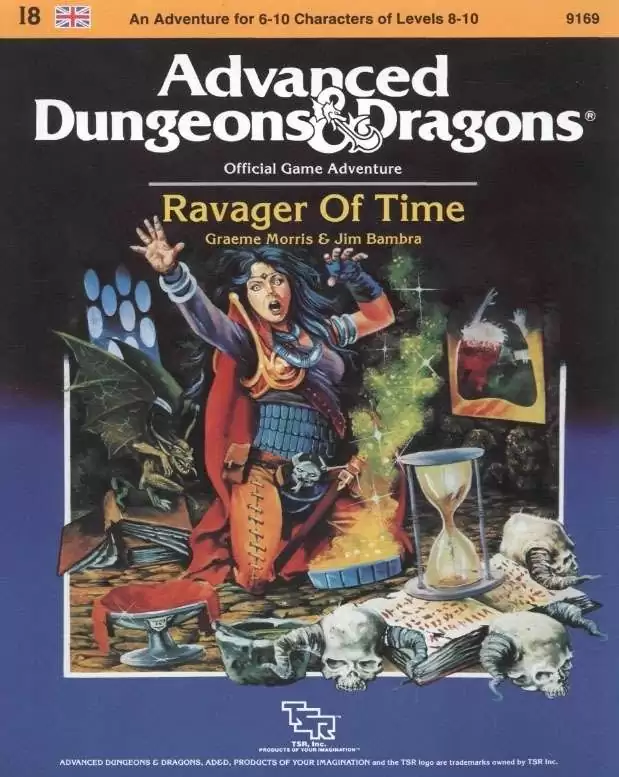 I8 Ravager of Time (1e) - Wizards of the Coast | AD&D 1st Ed. | Adventures | AD&D 1st Ed ...