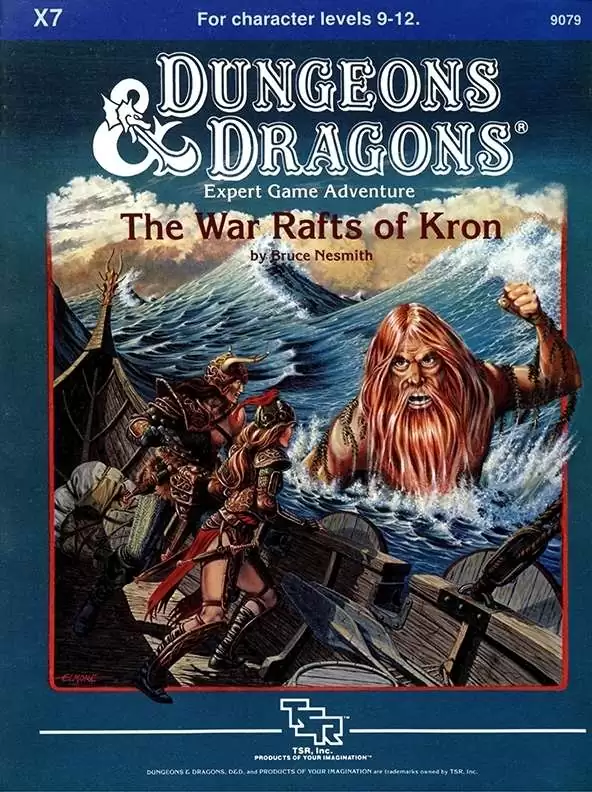 X7 The War Rafts of Kron (Basic) - Wizards of the Coast | D&D Basic ...