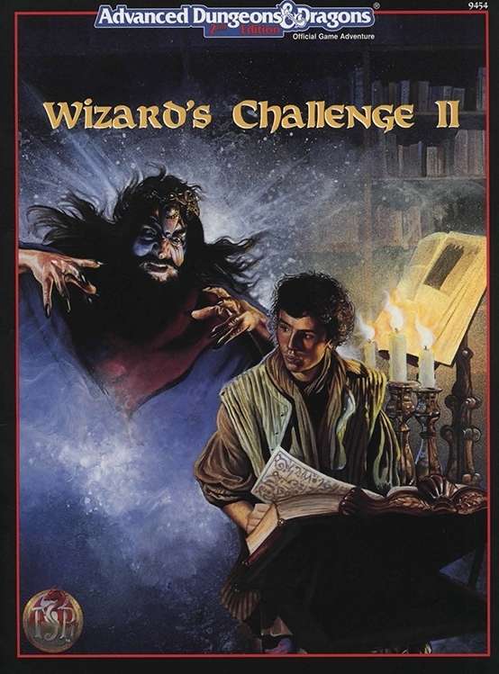 HHQ6 Wizard's Challenge II (2e) - Wizards of the Coast | AD&D 2nd Ed ...