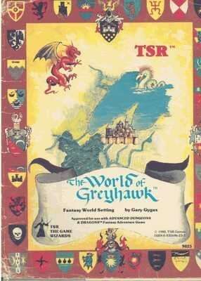 The World of Greyhawk (1e) - Wizards of the Coast | Greyhawk | AD&D 1st ...