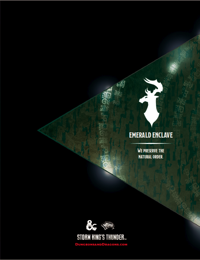 Storm King's Thunder Emerald Enclave Faction Kit - Wizards of the Coast ...