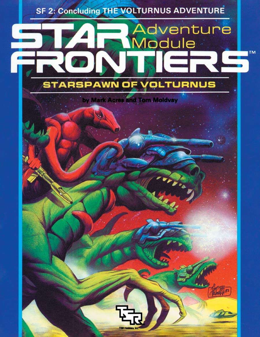 Star Frontiers: (SF2) Starspawn of Volturnus - Wizards of the Coast ...