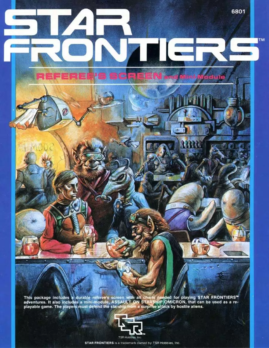 Star Frontiers: Referee's Screen and Mini-Module - Wizards of the Coast ...