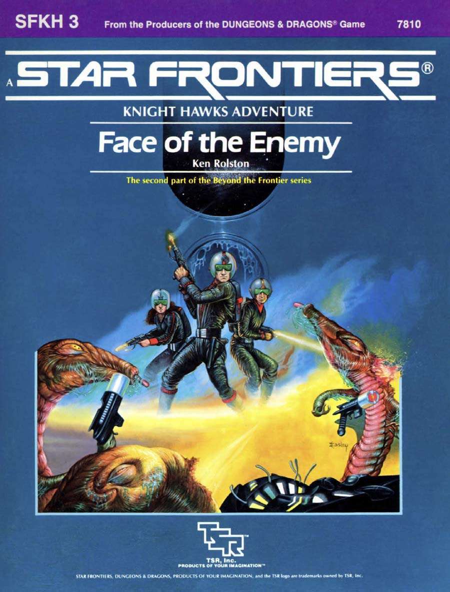 Star Frontiers: (SFKH3) Face of the Enemy - Wizards of the Coast | Star ...