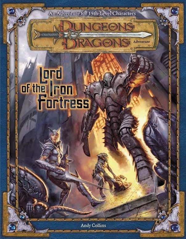 Lord of the Iron Fortress (3e) - Wizards of the Coast | Dungeons ...
