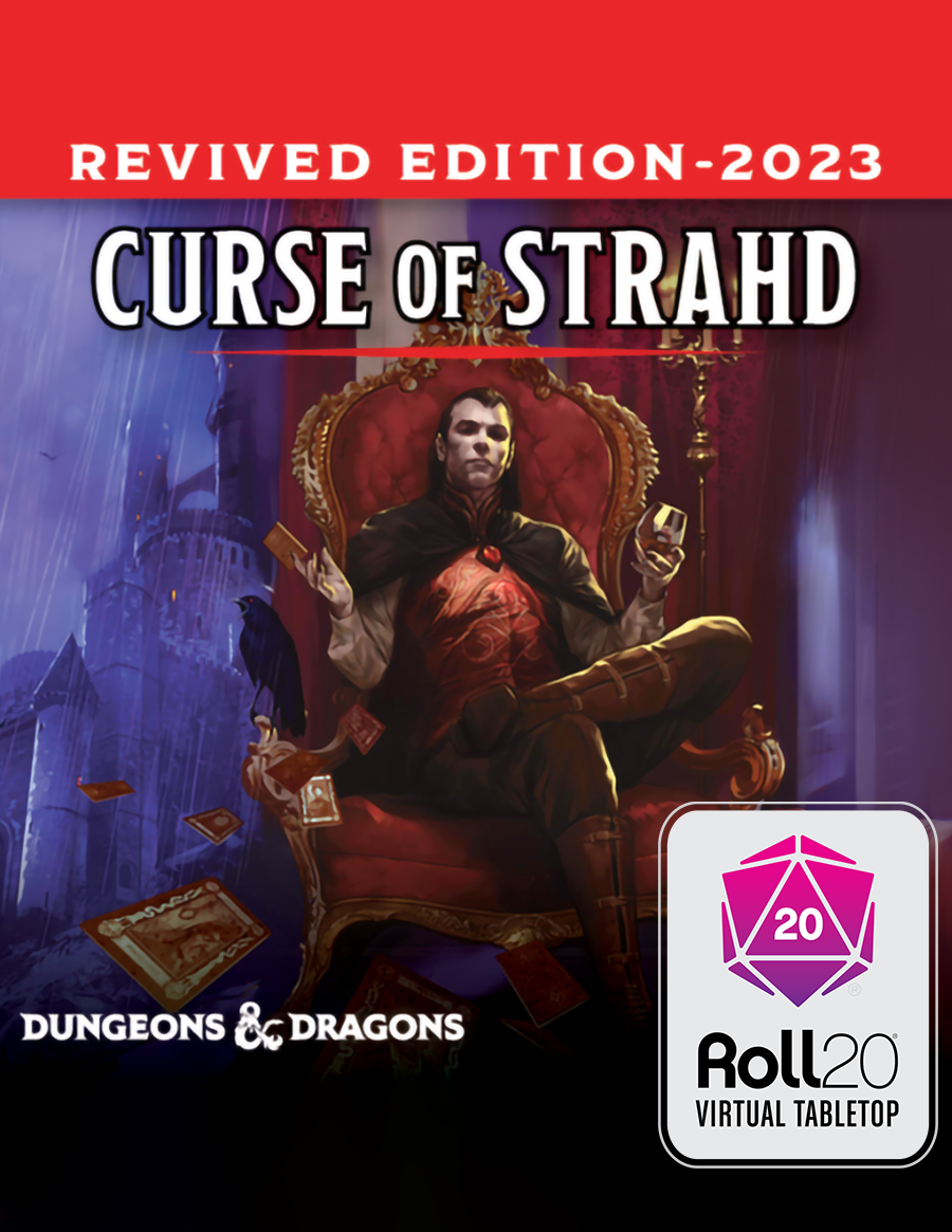 Curse of Strahd | Roll20 VTT - Wizards of the Coast | Ravenloft | D&D ...