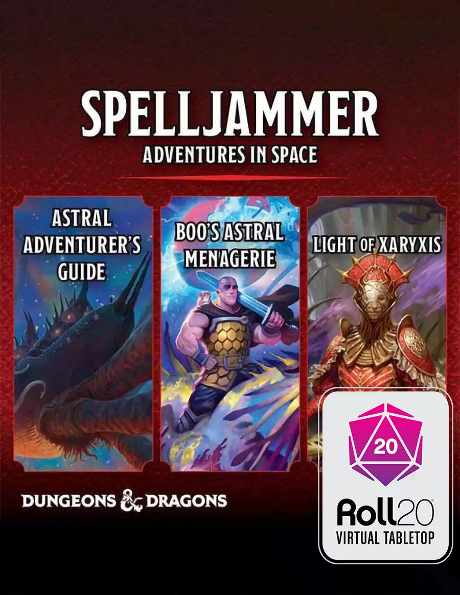 Spelljammer: Adventures in Space | Roll20 VTT - Wizards of the Coast | Forgotten Realms | D&D ...